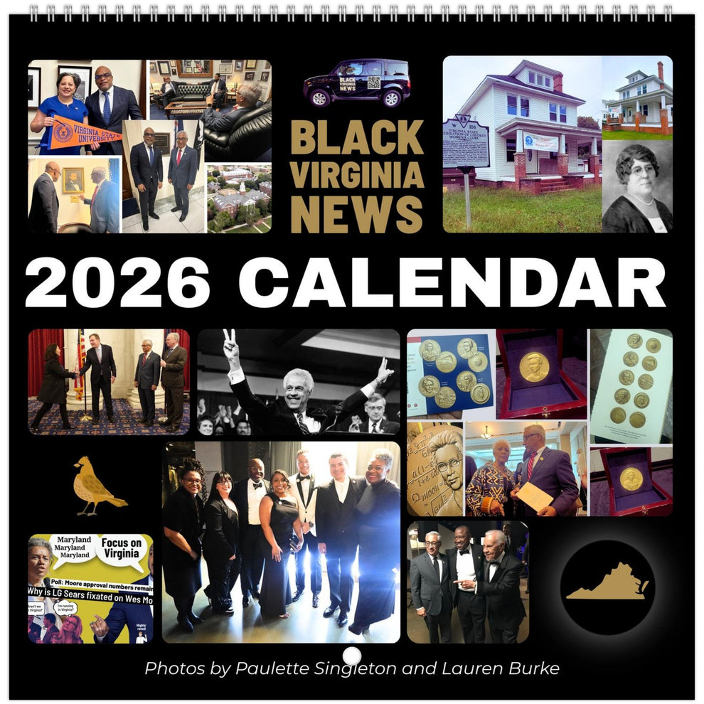 2026 Black Virginia News Calendar – blackvirginianews.shop